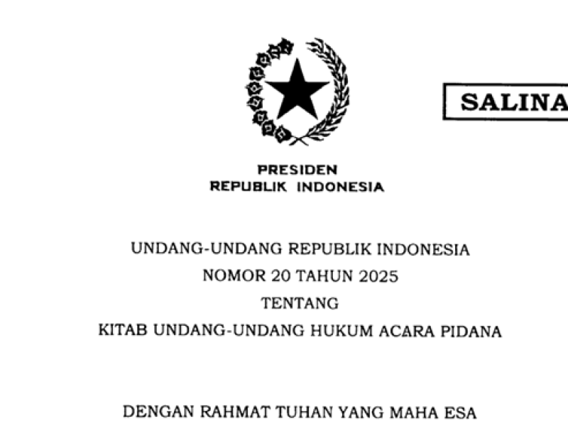 12 Perubahan Prosedur Persidangan di KUHAP Baru, Hakim Wajib Tahu!