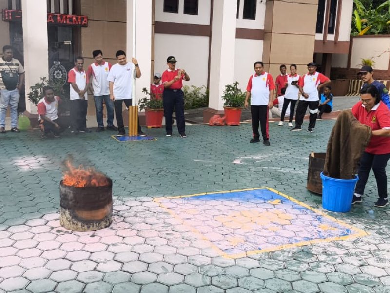 Antisipasi Bahaya Kebakaran, PN Tual Gandeng Dinas Pemadam Kebakaran ...