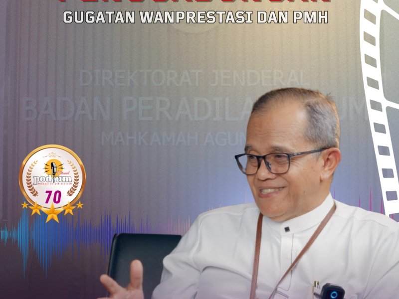 Hakim Agung Ennid: Penggabungan Gugatan PMH dengan Wanprestasi Tak Lagi ...