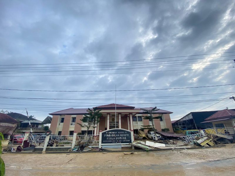 Operasional Lumpuh Total, PN Kuala Simpang Rusak Berat Diterjang Banjir ...