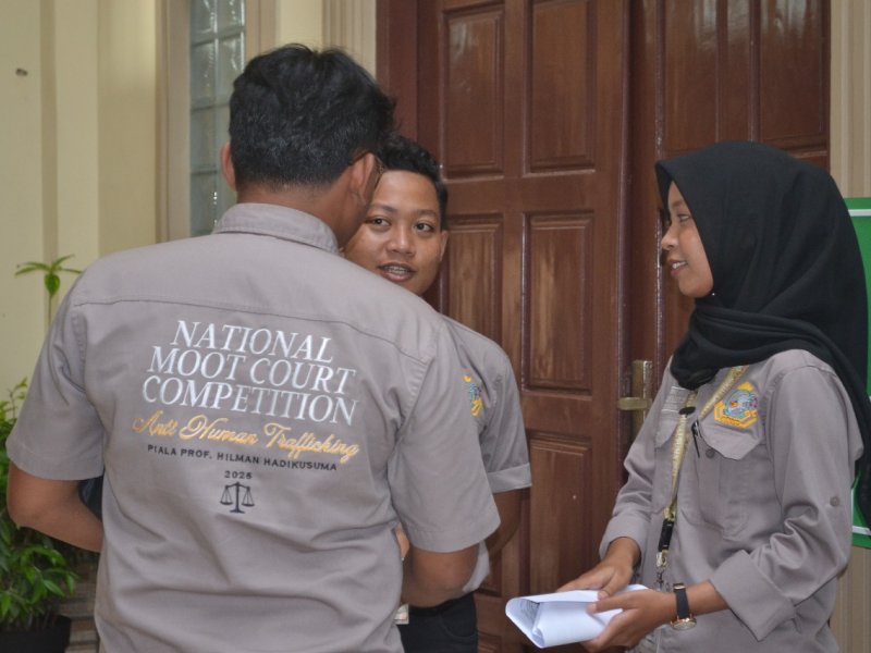PN Tanjungkarang Dukung National Moot Court Competition Anti Human ...