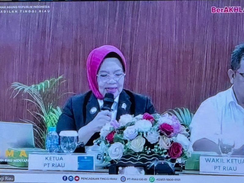 PT Riau Dorong Kolaborasi Mediator Hakim dan Nonhakim Wujudkan Access ...