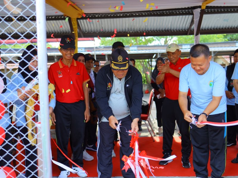 SP Arena PN Maros: Lapangan Tenis yang Lahir dari Semangat Kebersamaan